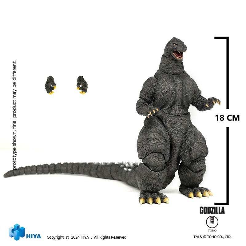 GODZILLA VS KING GHIDORAH GODZILLA HOKKAIDO HIYA TOYS - FRIKANIME