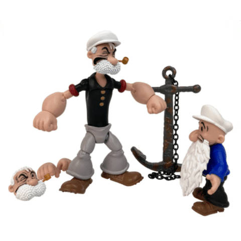 POPEYE POOPDECK PAPPY BOSS FIGHT STUDIO - FRIKANIME