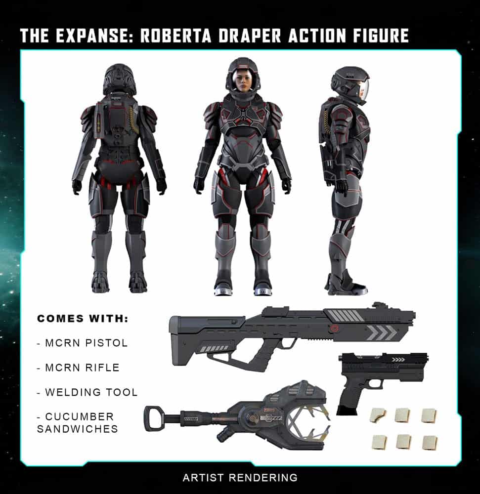 ROBERTA DRAPER THE EXPANSE NACELLE TOYS - FRIKANIME