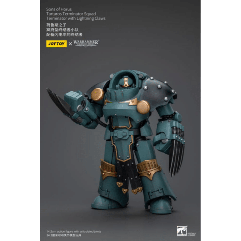 Tartaros Terminator Squad Terminator With Lightning Claws 1/18 ...