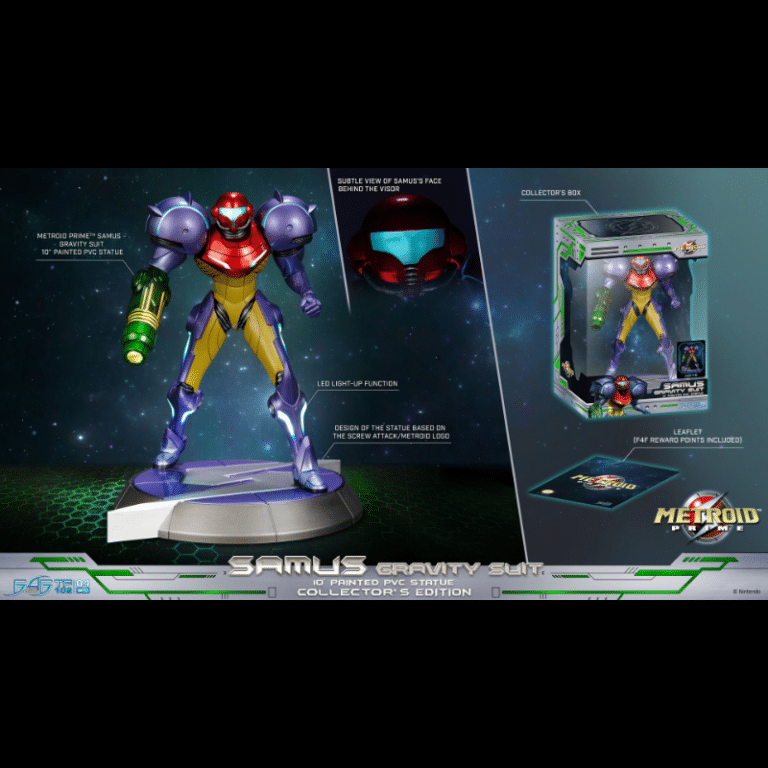 SAMUS GRAVITY SUIT COLLECTOR´S EDITION METROID PRIME - FRIKANIME