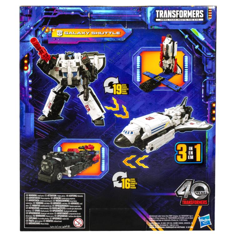 GALAXY SHUTTLE TRANSFORMERS GENERATIONS LEGACY UNITED LEADER CLASS ...