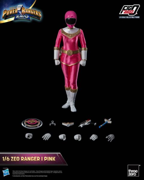 POWER RANGERS ZEO PINK RANGER THREEZERO - FRIKANIME