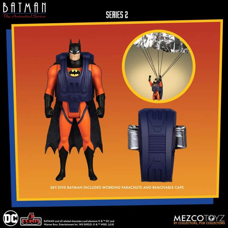 SKY DIVE BATMAN THE ANIMATED SERIES DC UNIVERSE 5 POINTS - FRIKANIME