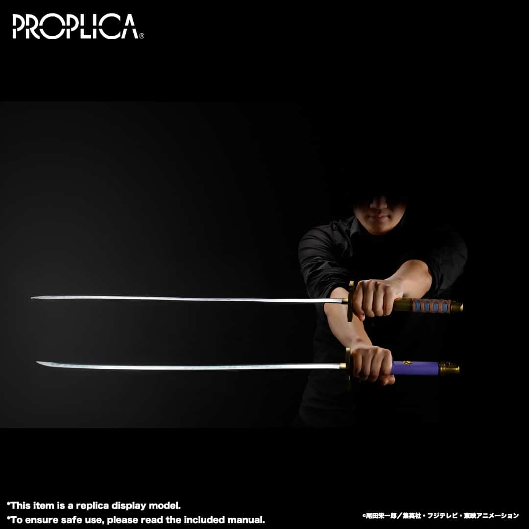 RORONOA ZORO THREE SWORD STYLE SET REPLICA ONE PIECE PROPLICA - FRIKANIME