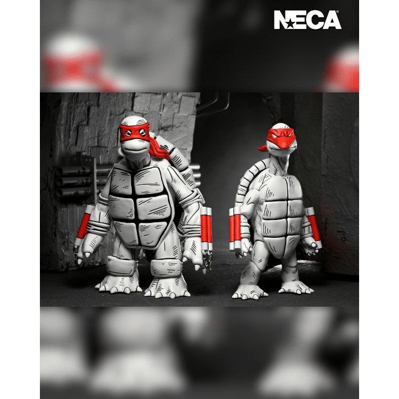 THE FIRST TURTLES BLACK & WHITE VERSION TEENAGE MUTANT NINJA TURTLES ...