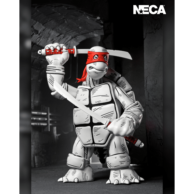 THE FIRST TURTLES BLACK & WHITE VERSION TEENAGE MUTANT NINJA TURTLES ...