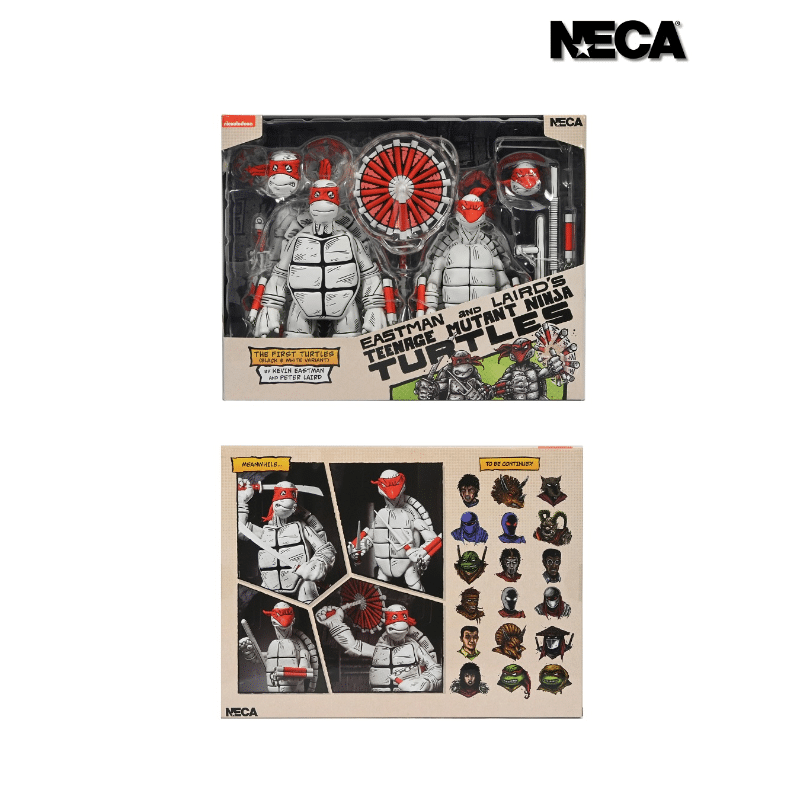 THE FIRST TURTLES BLACK & WHITE VERSION TEENAGE MUTANT NINJA TURTLES ...
