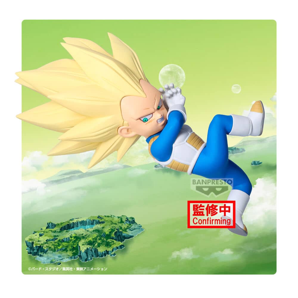 VEGETA SUPER SAIYAN 3 (MINI) DRAGON BALL DAIMA – WITH PANEL - FRIKANIME