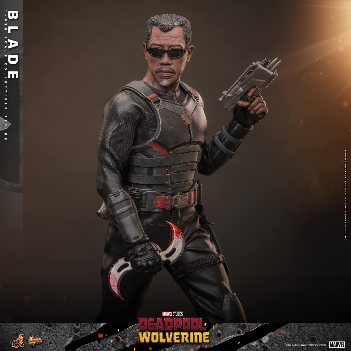 BLADE DEADPOOL & WOLVERINE MOVIE MASTERPIECE HOT TOYS 1/6 - FRIKANIME
