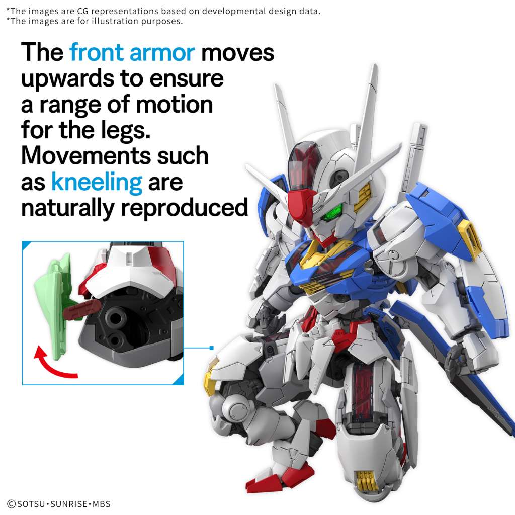 MGSD GUNDAM AERIAL MODEL KIT - FRIKANIME