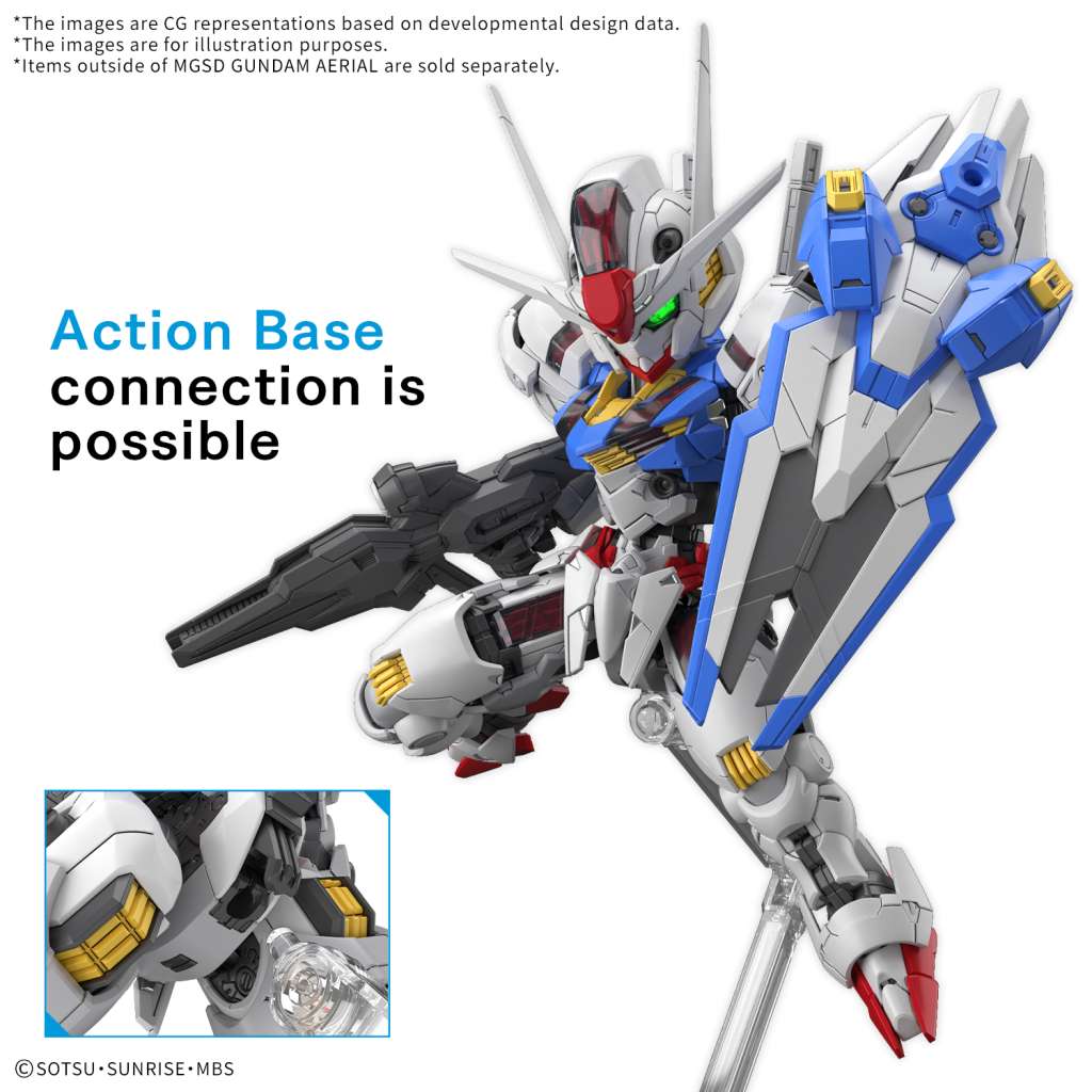 MGSD GUNDAM AERIAL MODEL KIT - FRIKANIME