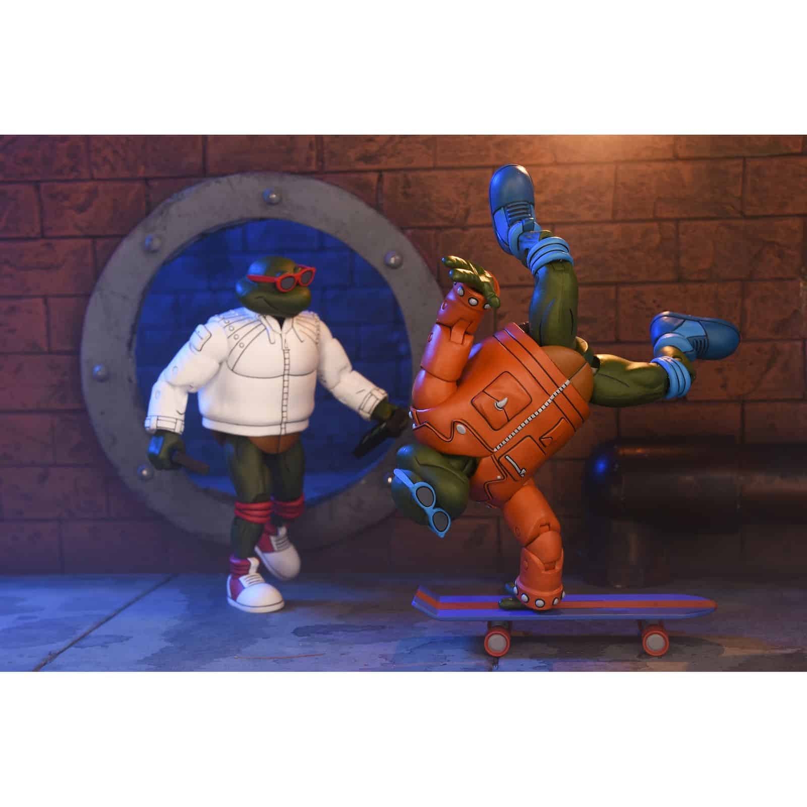 PUNK LEONARDO AND PUNK RAPHAEL TEENAGE MUTANT NINJA TURTLES CARTOON ...