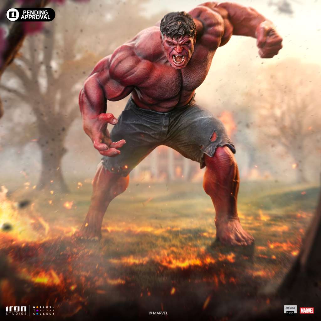 RED HULK CAPTAIN AMERICA BRAVE NEW WORLD ART SCALE 1/10 - FRIKANIME