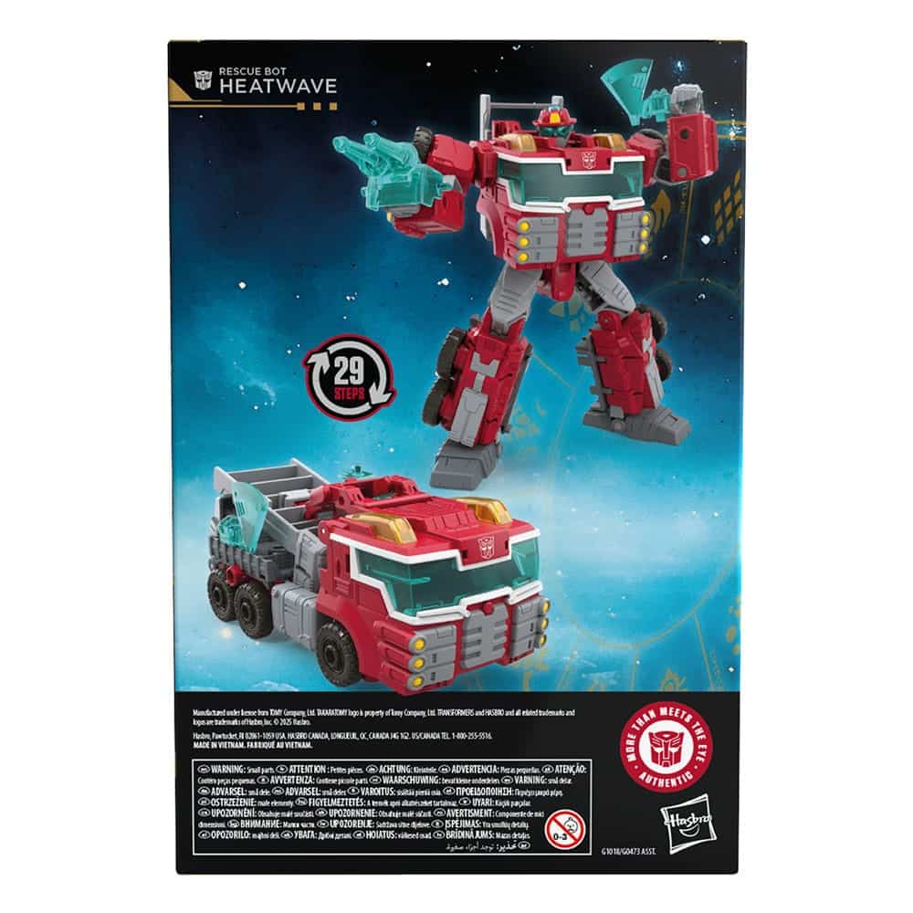 RESCUE BOT HEATWAVE TRANSFORMERS AGE OF THE PRIMES VOYAGER CLASS ...