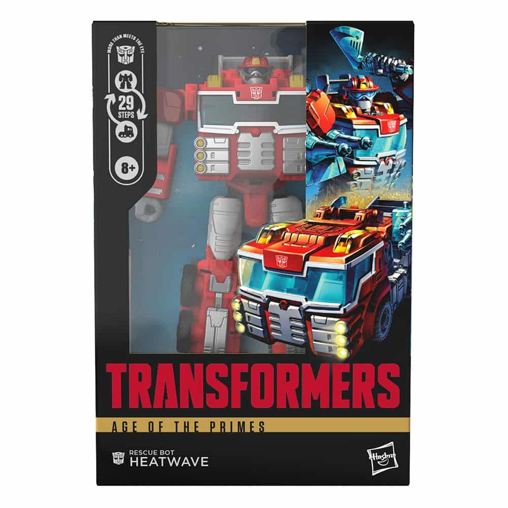 RESCUE BOT HEATWAVE TRANSFORMERS AGE OF THE PRIMES VOYAGER CLASS ...