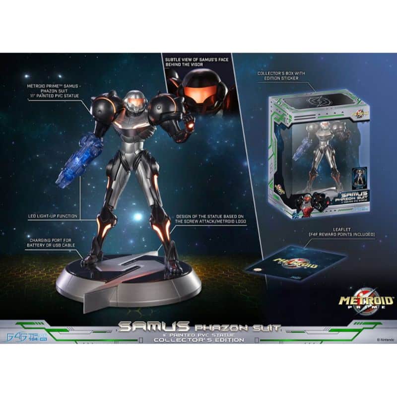 SAMUS PHAZON SUIT COLLECTOR´S EDITION METROID PRIME - FRIKANIME