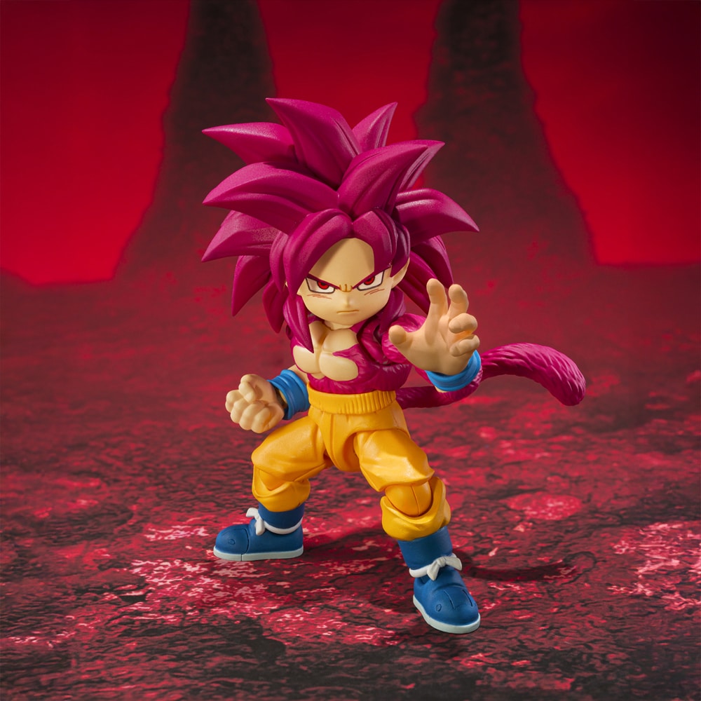 SON GOKU SUPER SAIYAN 4 MINI -DAIMA- DRAGON BALL DAIMA SH FIGUARTS ...