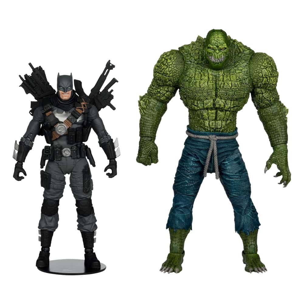 BATMAN VS KILLER CROC DC MULTIVERSE MCFARLANE COLLECTOR EDITION - FRIKANIME