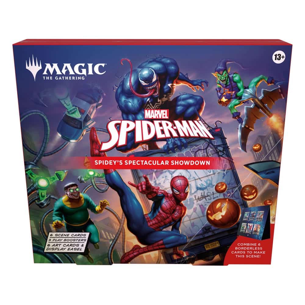 CAJAS DE ESCENA MAGIC THE GATHERING MARVEL'S SPIDER-MAN (INGLÉS ...