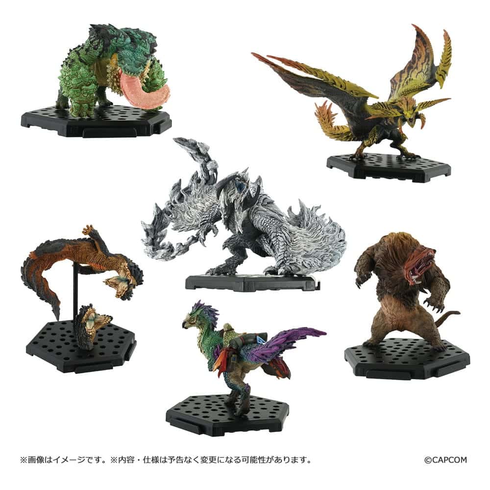 MONSTER HUNTER FIGURE BUILDER MINIFIGURES STANDARD MODEL PLUS VOL 27 (6 ...