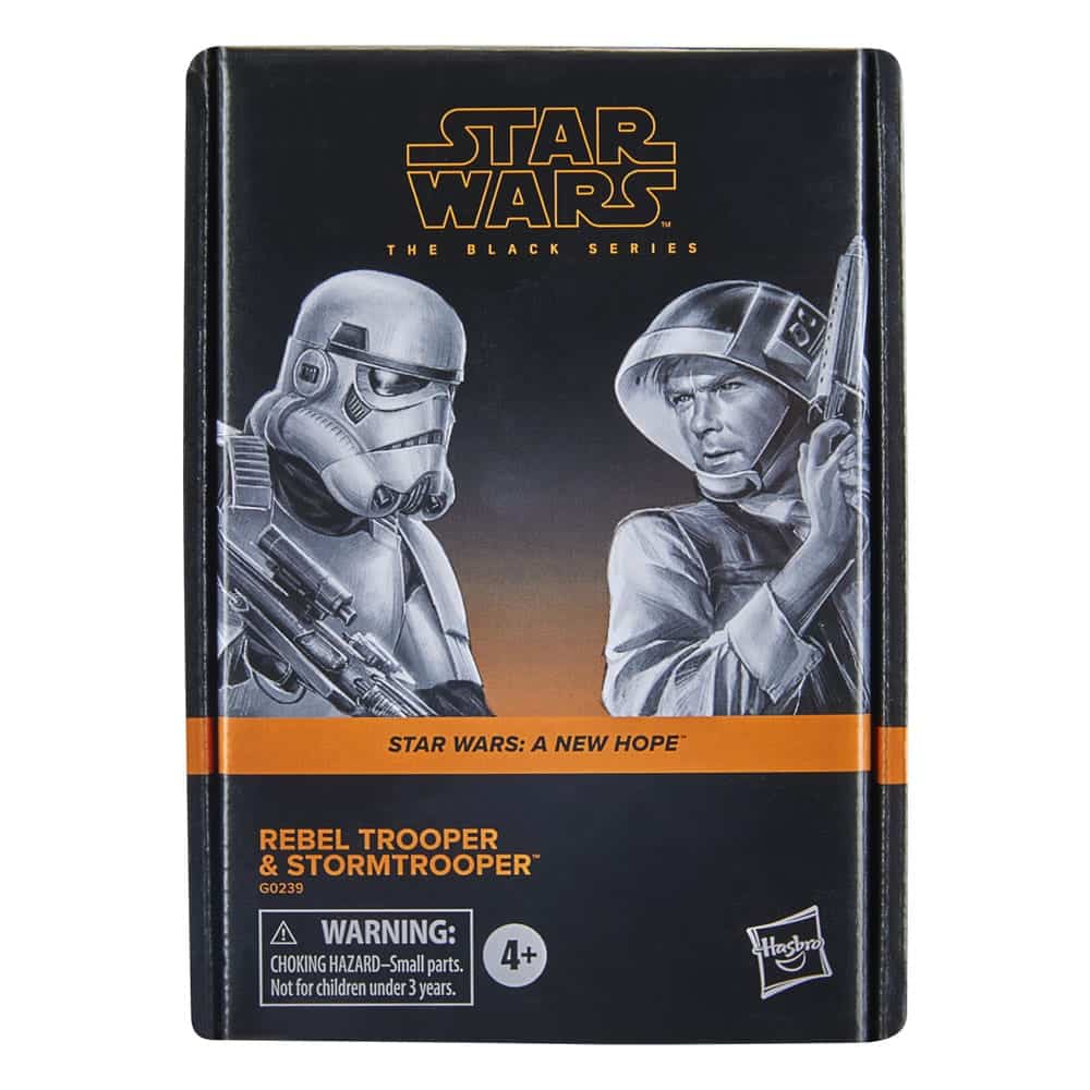 REBEL TROOPER & STORMTROOPER BLACK SERIES STAR WARS EPISODE IV - FRIKANIME