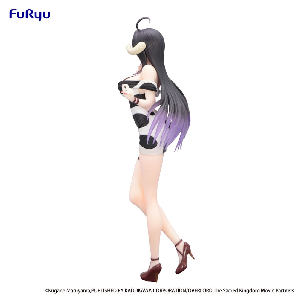 Albedo Mini Dress Cow Pattern Overlord Trio-Try-iT - FRIKANIME