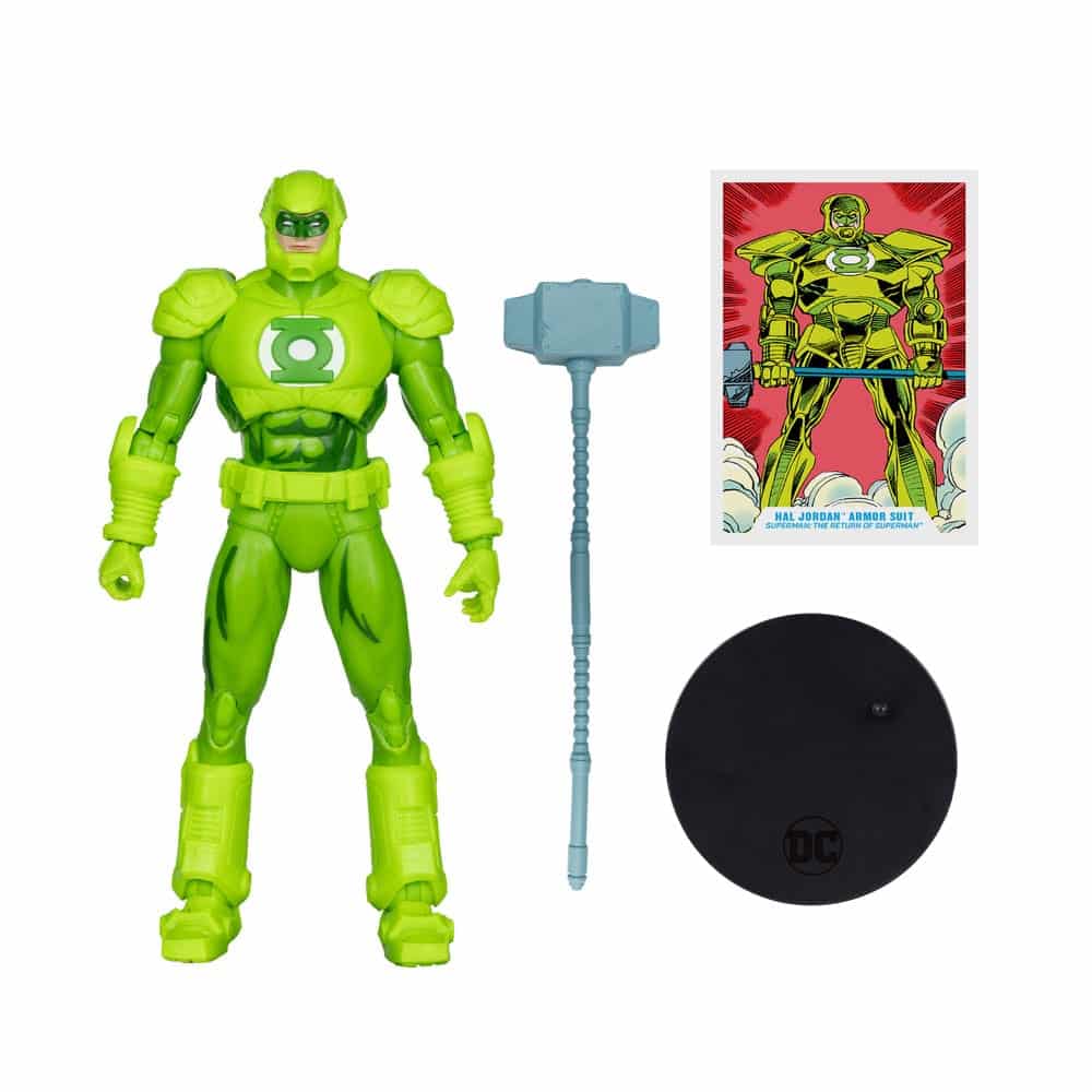 Hal Jordan Armor Suit Return of Superman DC Multiverse - FRIKANIME