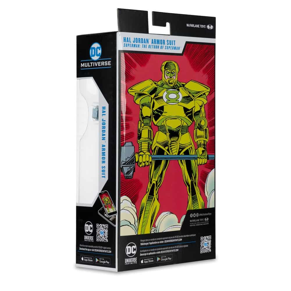 Hal Jordan Armor Suit Return of Superman DC Multiverse - FRIKANIME