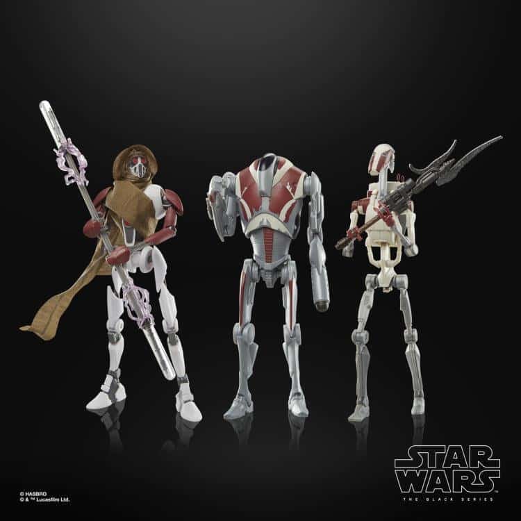 MAGNA GUARD, SUPER BATTLE DROID & BATTLE DROID BLACK SERIES STAR WARS ...