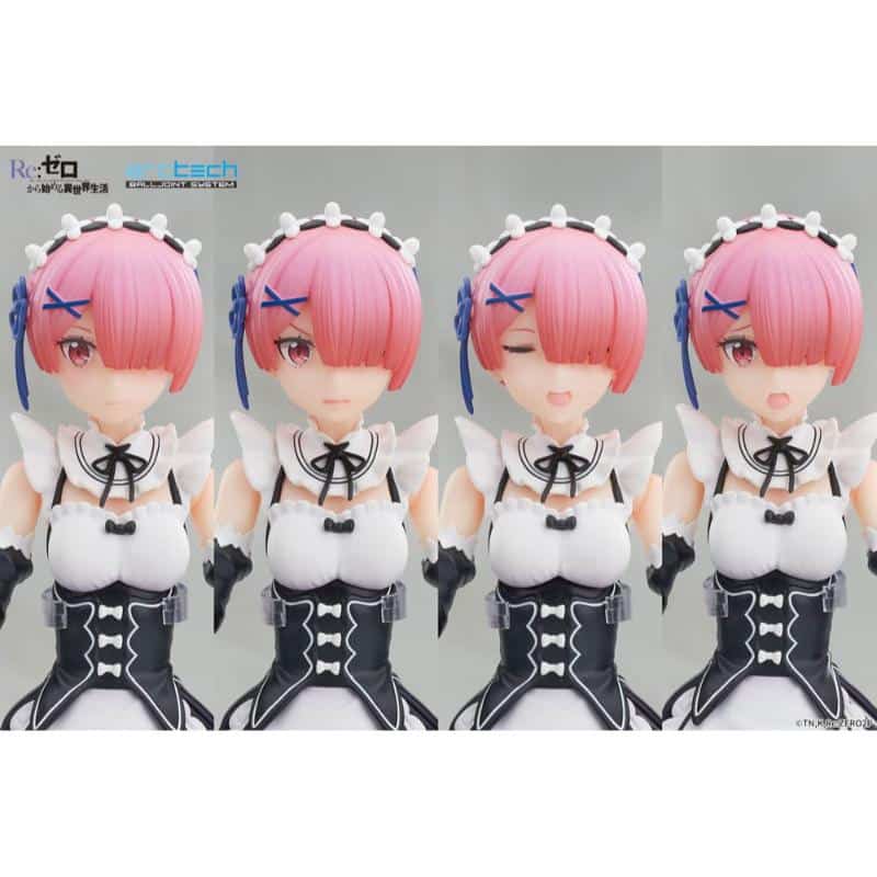 RAM RE:ZERO STARTING LIFE IN ANOTHER WORLD ARCTECH POSABLE SERIES 1/8 ...