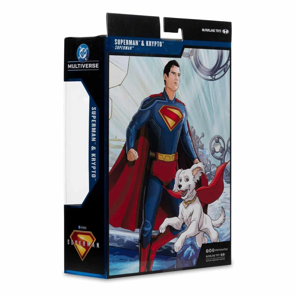 Superman with Krypto the Super Dog Superman (2025) Dc Multiverse ...