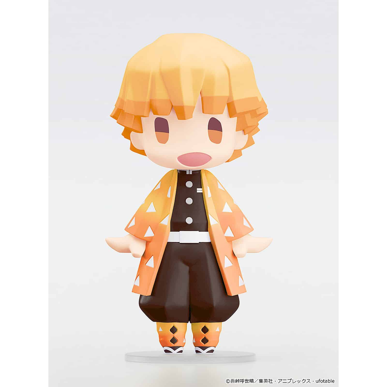 ZENITSU AGATSUMA DEMON SLAYER KIMETSU NO YAIBA HELLO! GOOD SMILE ...