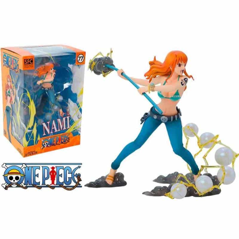 Nami Battle Mode One Piece Super Figure Collection - FRIKANIME
