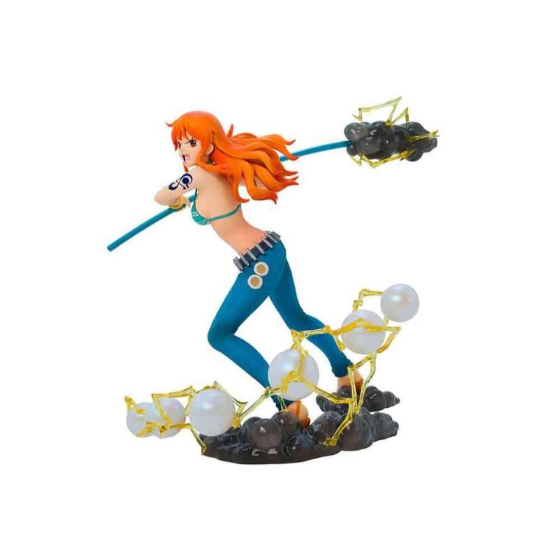 Nami Battle Mode One Piece Super Figure Collection - FRIKANIME