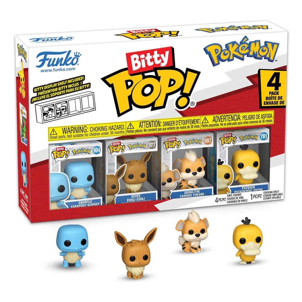Pokemon 4-Pack Series 4 Bitty POP! - FRIKANIME