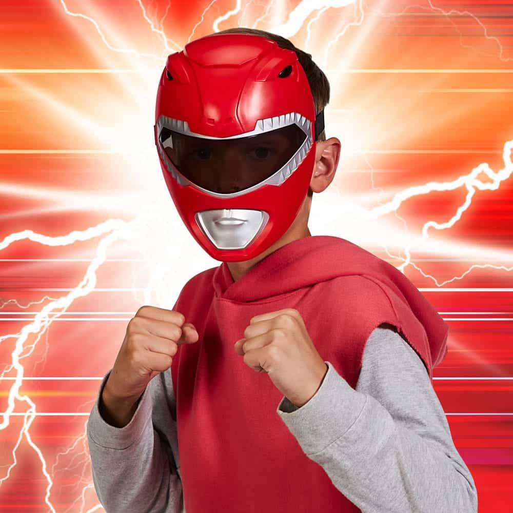 Red Ranger Mask Mighty Morphin Power Rangers - FRIKANIME