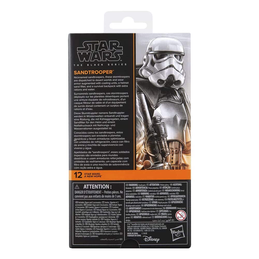 Sandtrooper Black Series Star Wars a new hope - FRIKANIME