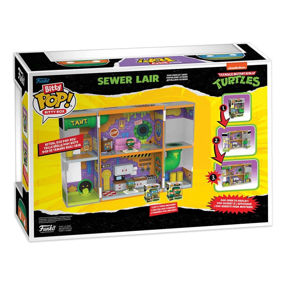 Sewer Lair Teenage Mutant Ninja Turtles Bitty POP! Bitty Box - FRIKANIME