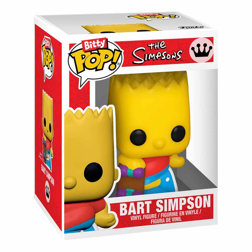 The simpsons 4 Pack Series 1 Bitty POP! - FRIKANIME