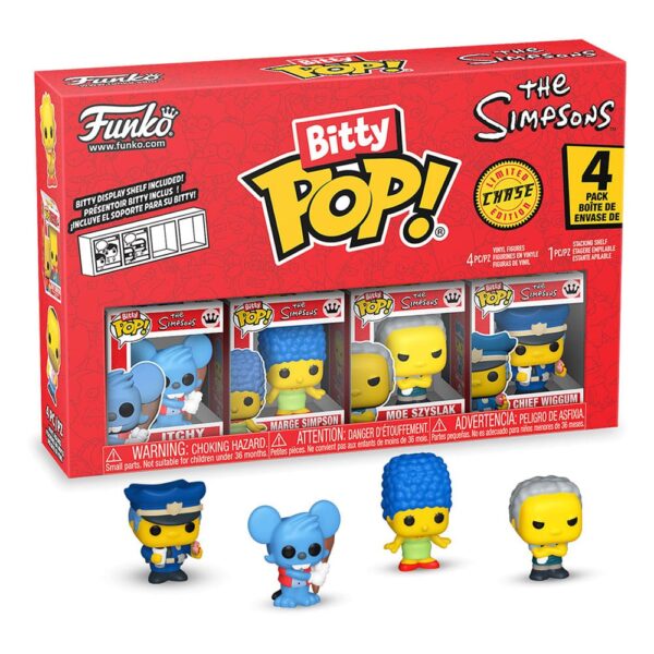 The simpsons 4 Pack Series 2 Bitty POP! - FRIKANIME