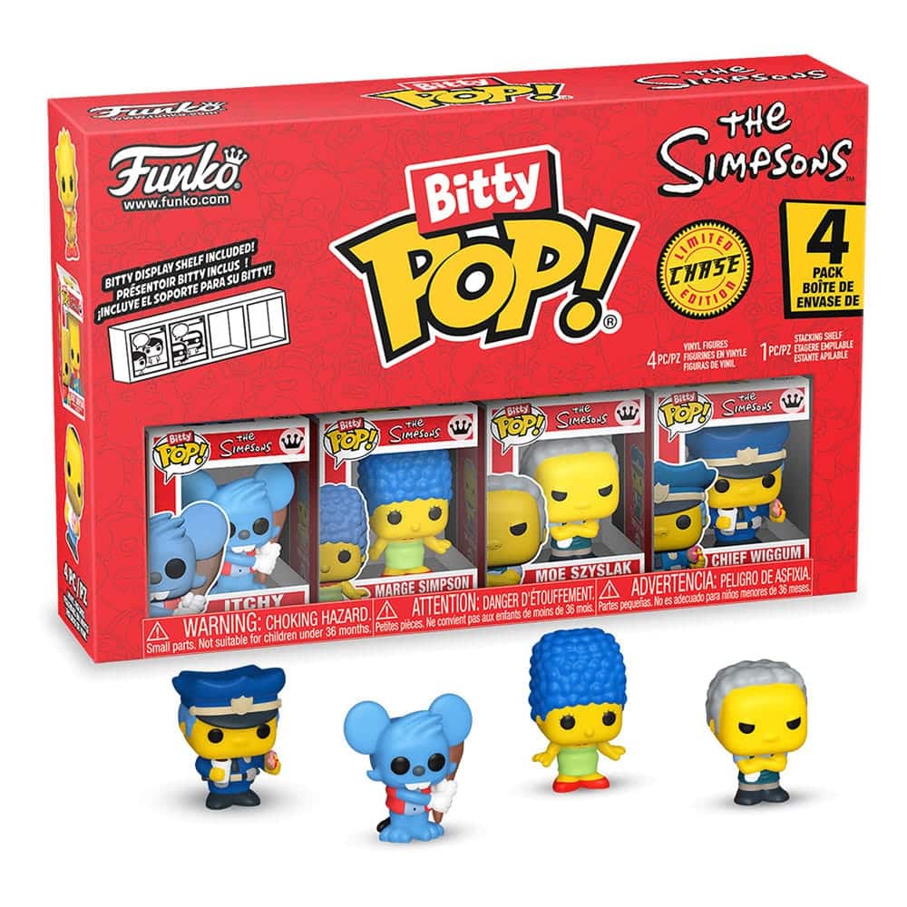 The simpsons 4 Pack Series 2 Bitty POP! - FRIKANIME