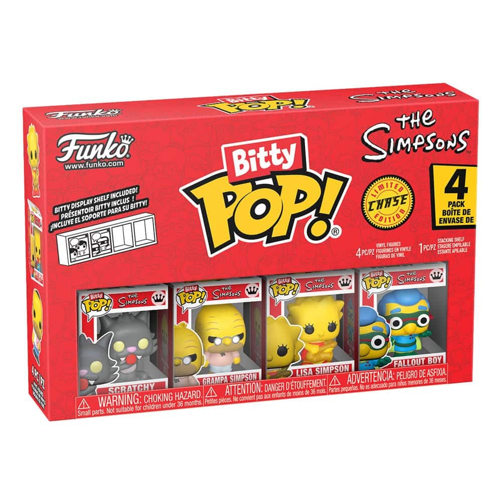 The simpsons 4 Pack Series 4 Bitty POP! - FRIKANIME