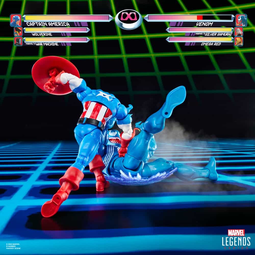 Captain America Vs Venom Gamerverse Marvel Legends Series - FRIKANIME