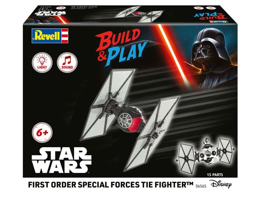 First Order Special Forces TIE Fighter Star Wars Kit de maquetas 1/51 ...