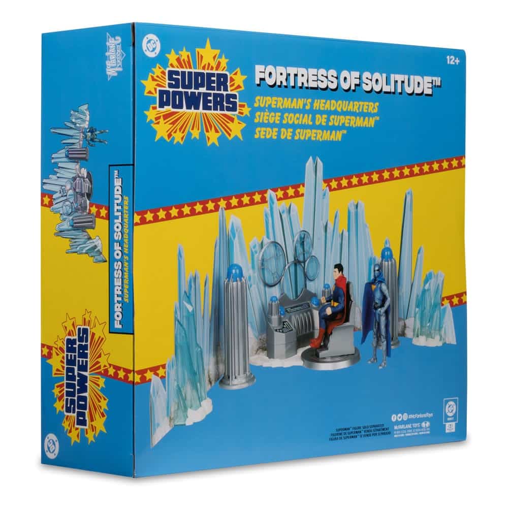 Fortress of Solitude with Superman Robot Superman (2025) Super Powers ...