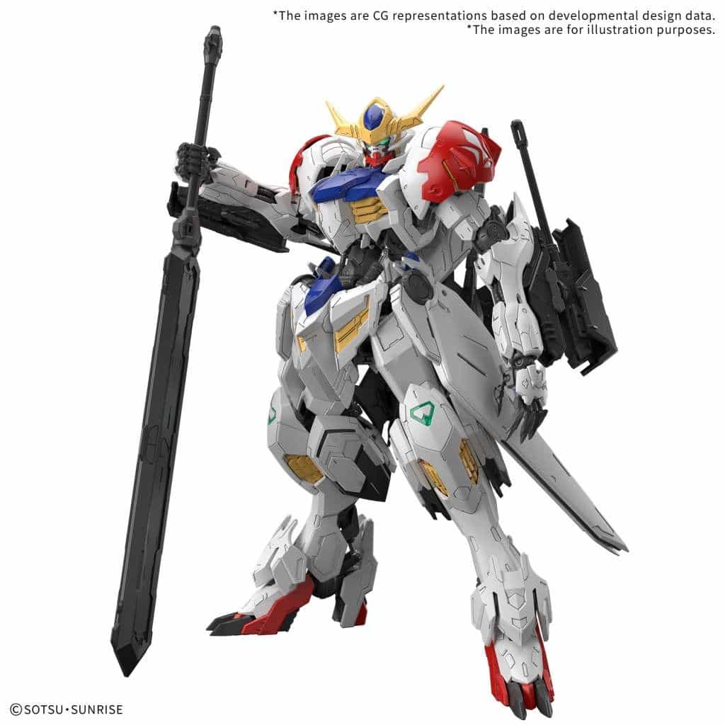 MG Gundam Barbatos Lupus Mobile Suit Gundam: Iron-Blooded Orphans 1/100 ...