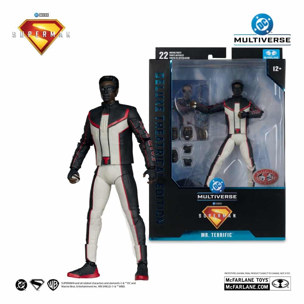 Mr Terrific (Red Platinum Edition) Superman (2025) DC Multiverse ...