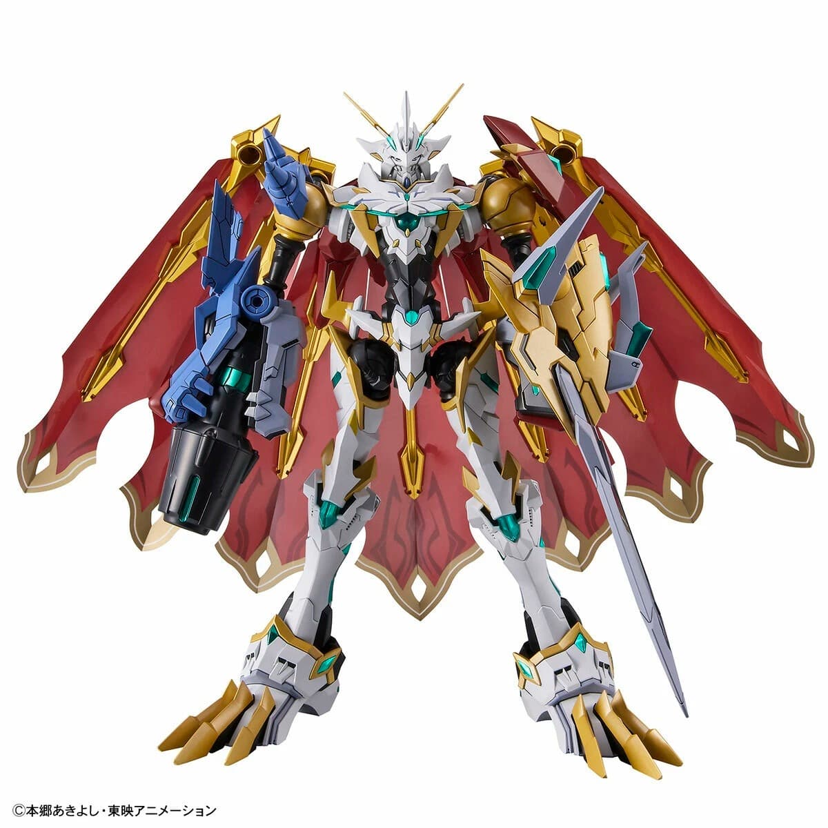 Omegamon X-Antibody Digimon Figure Rise Amplified - FRIKANIME
