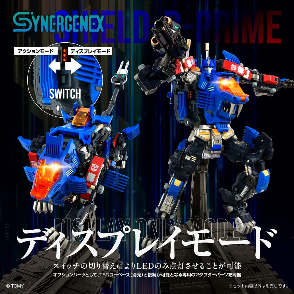 Shield-D-Prime Transformers Zoids Takara Tomy Synergenex Series - FRIKANIME